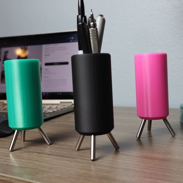 Ceramic Pen Holder - Etsy