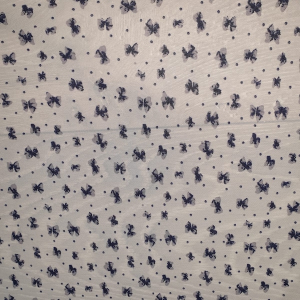 Bow Print Fabric - Etsy UK