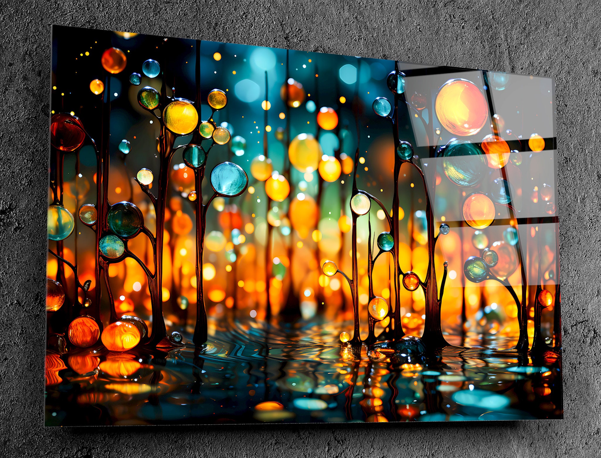 High-gloss Superior Quality Glass Acrylic Wall Art - Etsy