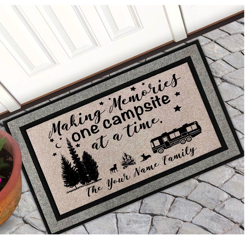Camper Welcome Mat - Etsy