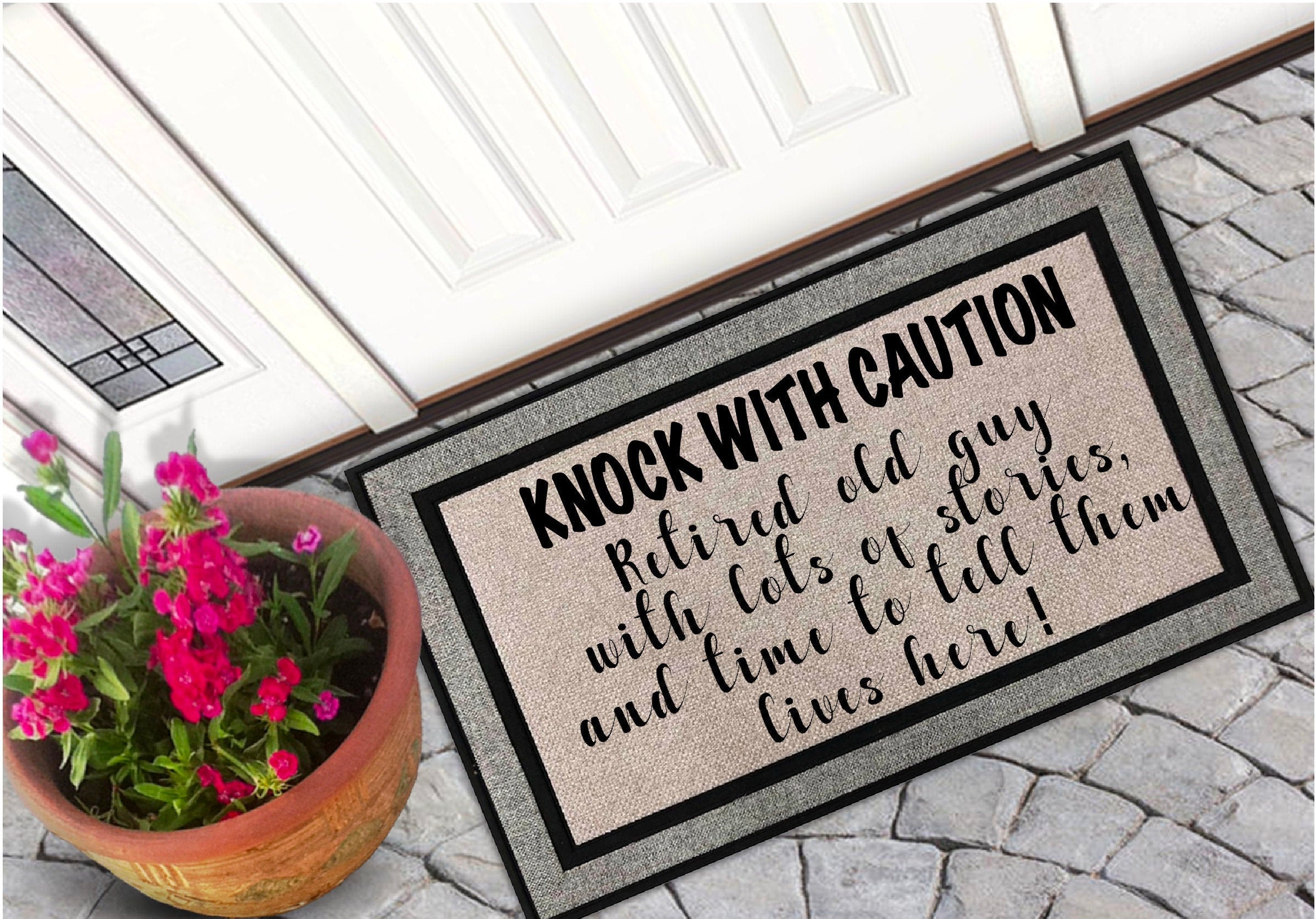 Personalized Doormat, Welcome Mat, Retirement, Coworker Gift, - Etsy.de