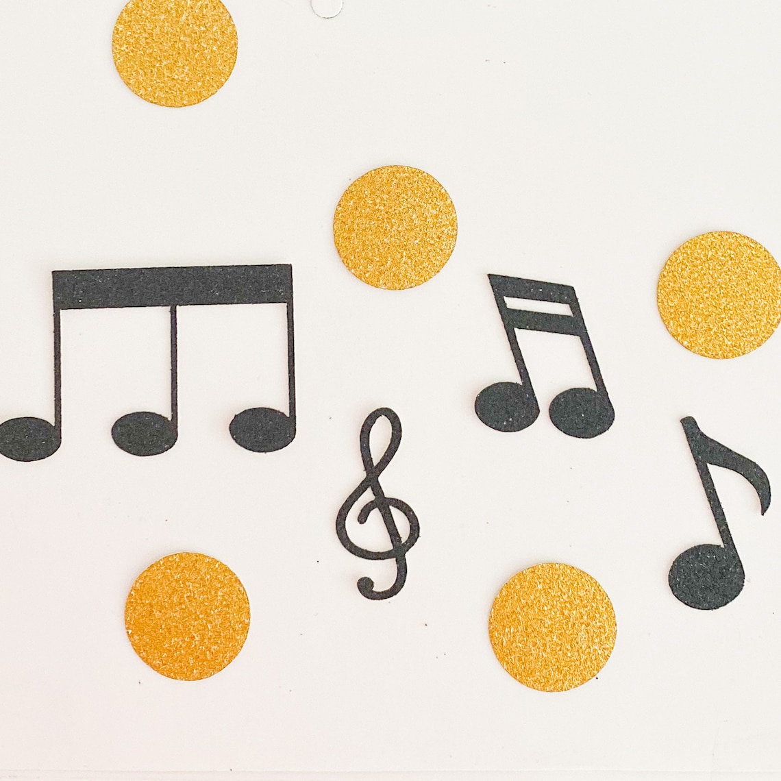 Confetti Music Notes