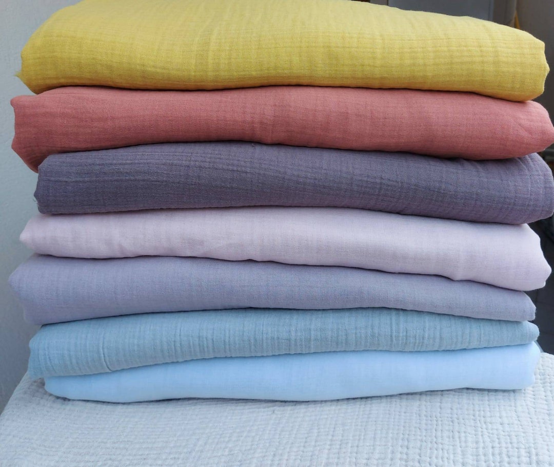 Organic Triple Layers Muslin Fitted Crib Sheets, Muslin Fitted Cot ...