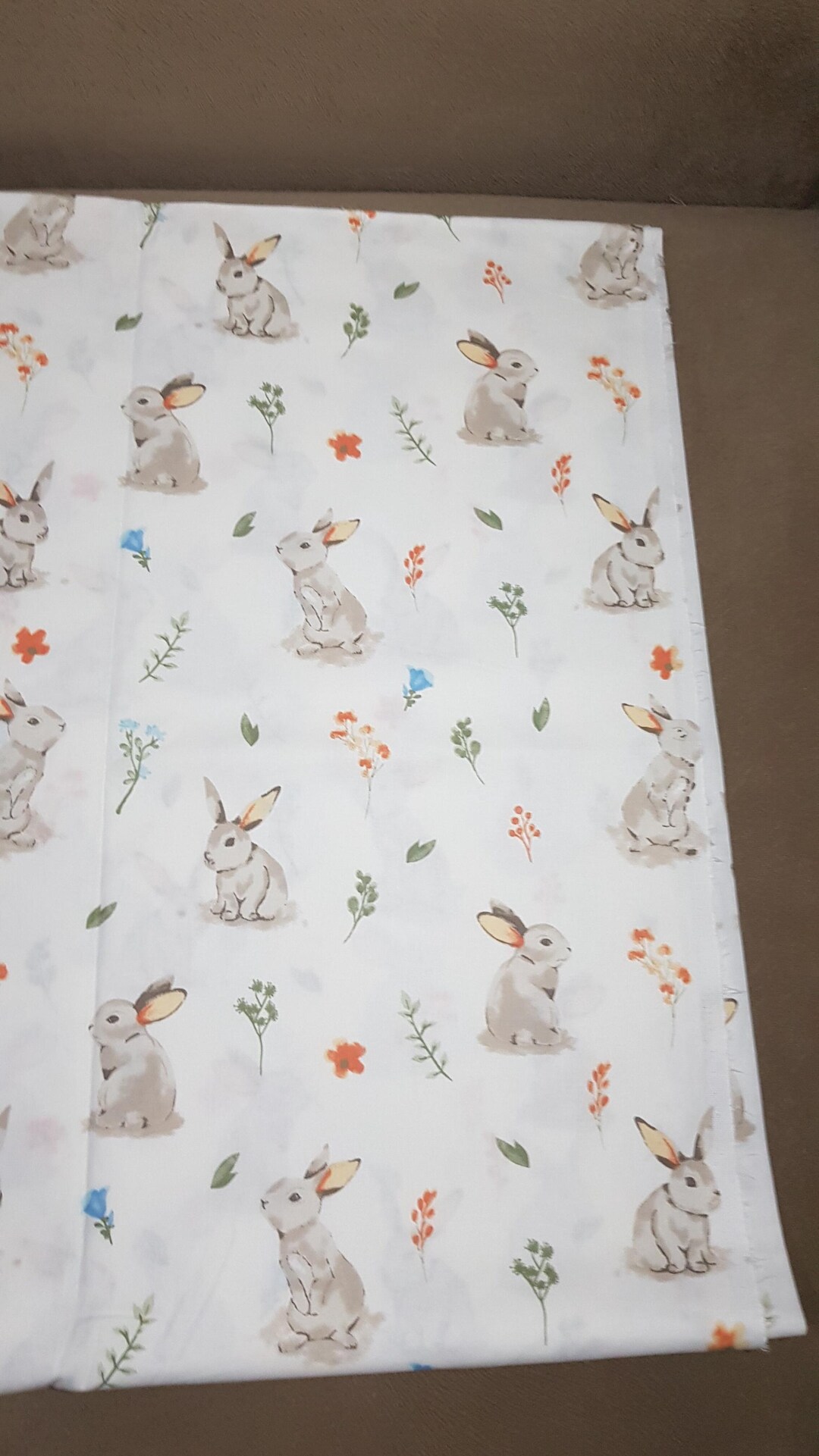 Bunny Duvet Cover, Animals Rabbit Nursery Bedding Set, Crib Duvet Cover ...