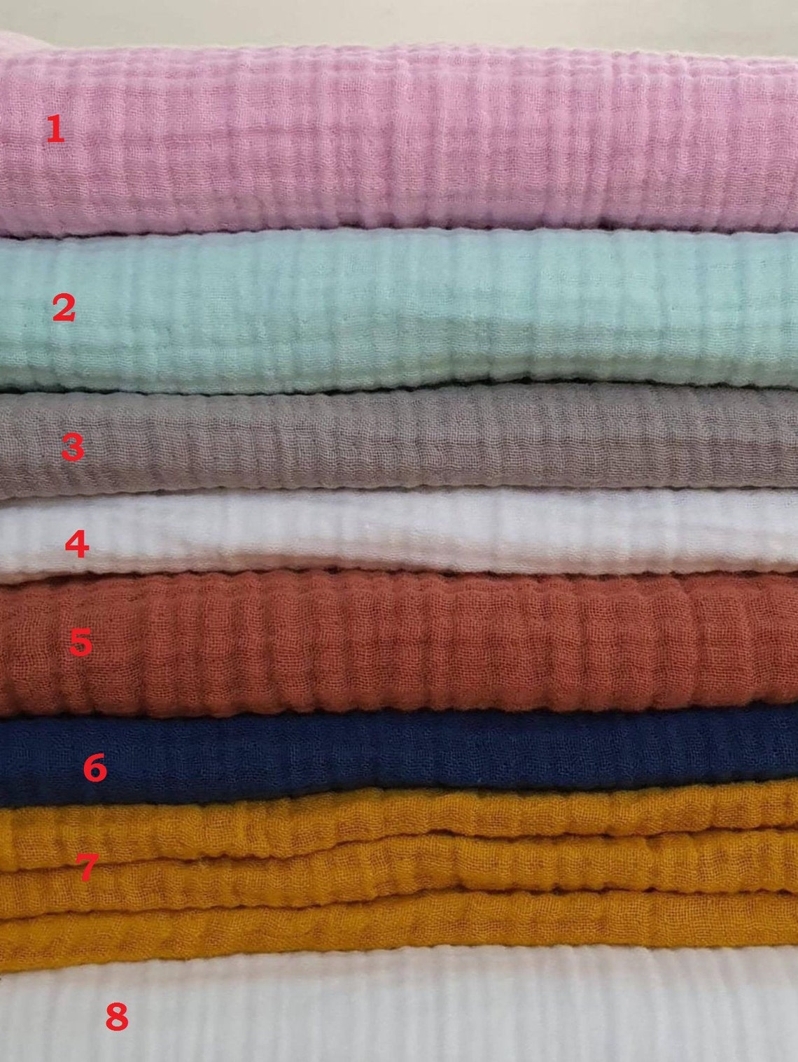 Muslin Baby Crib Toddler Fitted Sheets Set 100% Cotton Muslin - Etsy