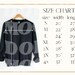 Gildan 18000 Size Chart | Gildan G180 Size Chart | Gildan Sweatshirt ...