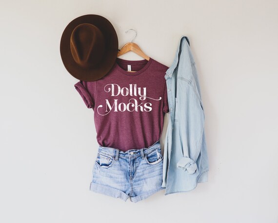 Fall tshirt mockup Maroon Tshirt Mockup Bella Canvas 3413 | Etsy