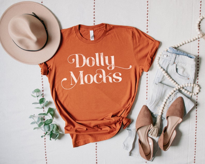 3001 Autumn Mockup Fall Shirt Mockup Bella Canvas 3001 | Etsy