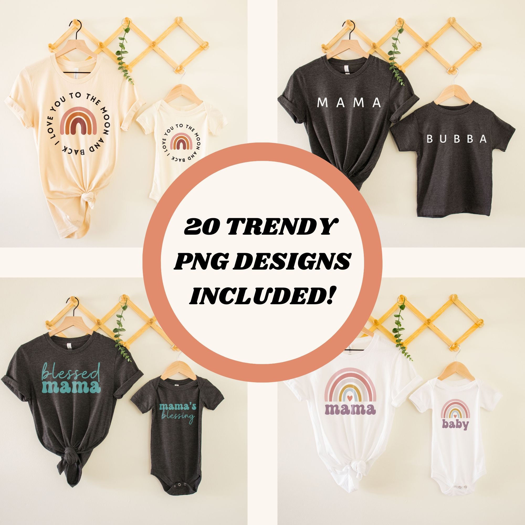 Mommy & Me Bundle Design Bundle Mockup Bundle - Etsy Australia