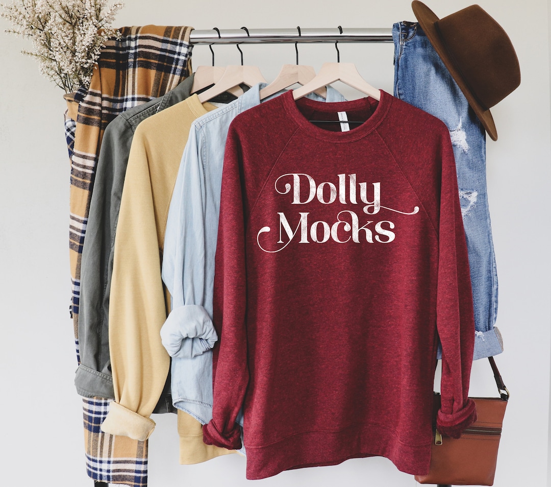 Sweatshirt Mockup Fall Mockup 3901 Mockup Cardinal Triblend Bella ...