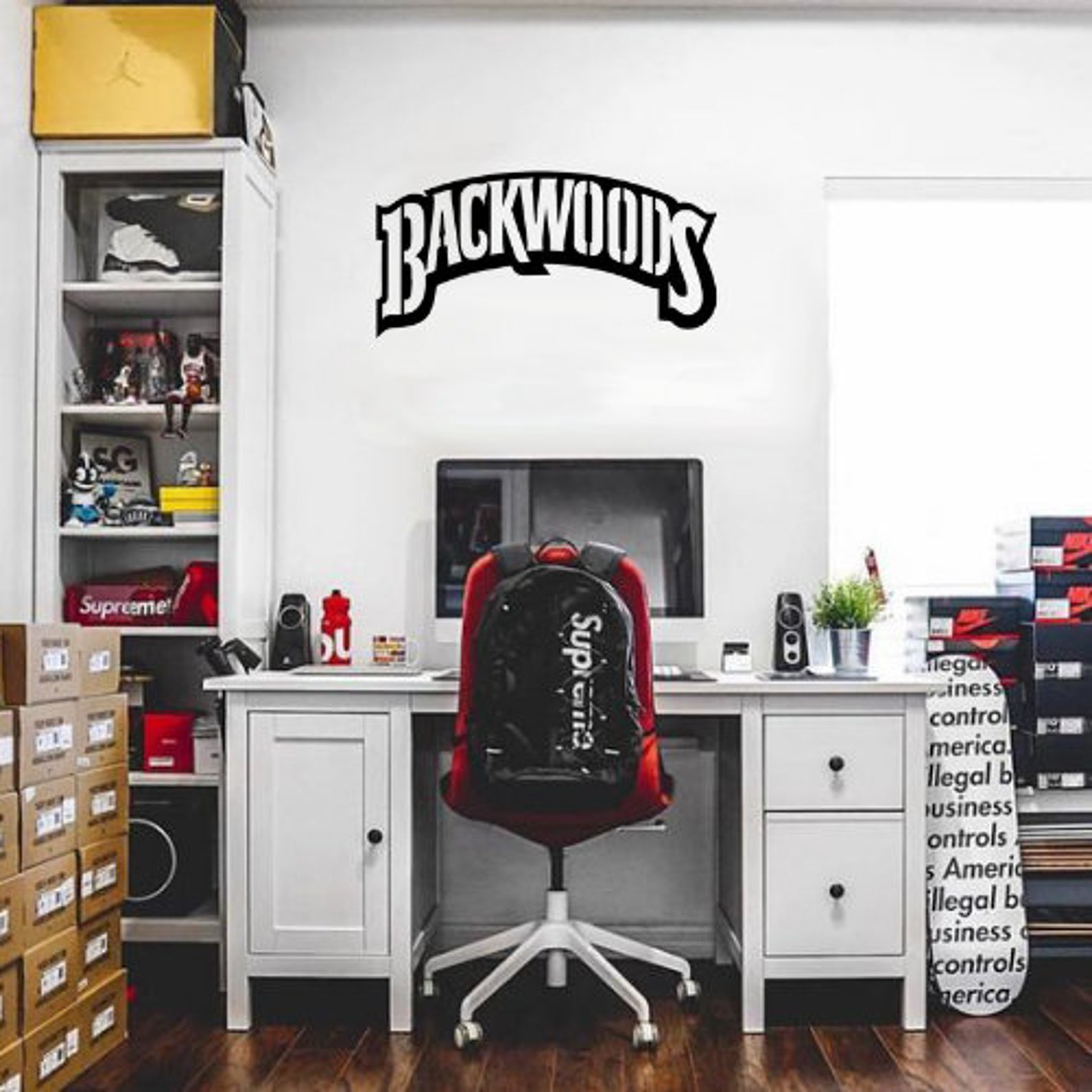 Backwoods Metal Sign Backwoods logo Hypebeast Room Decor | Etsy