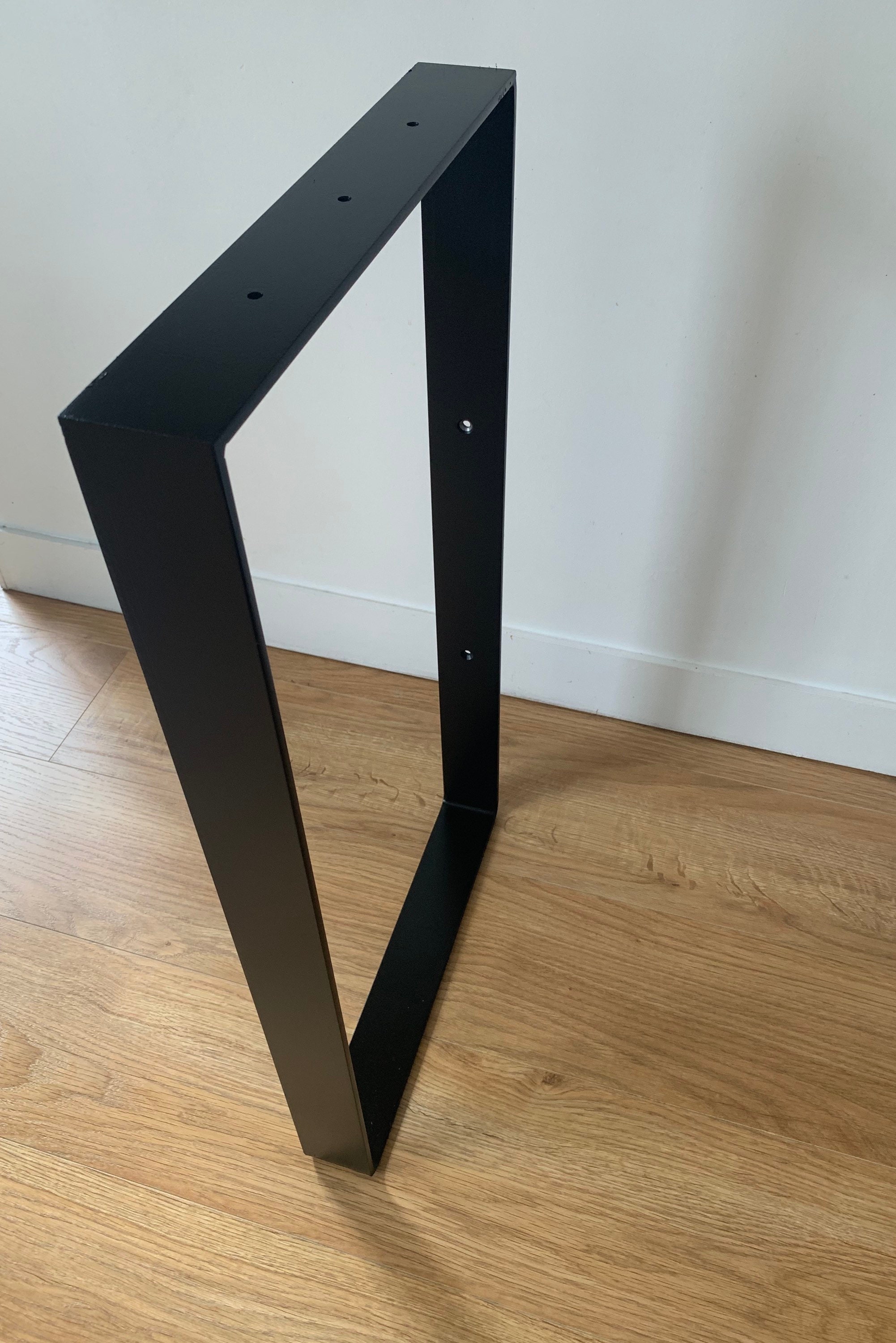 Pieds console en métal noir ou brut lot de 2 pour console - Etsy 日本