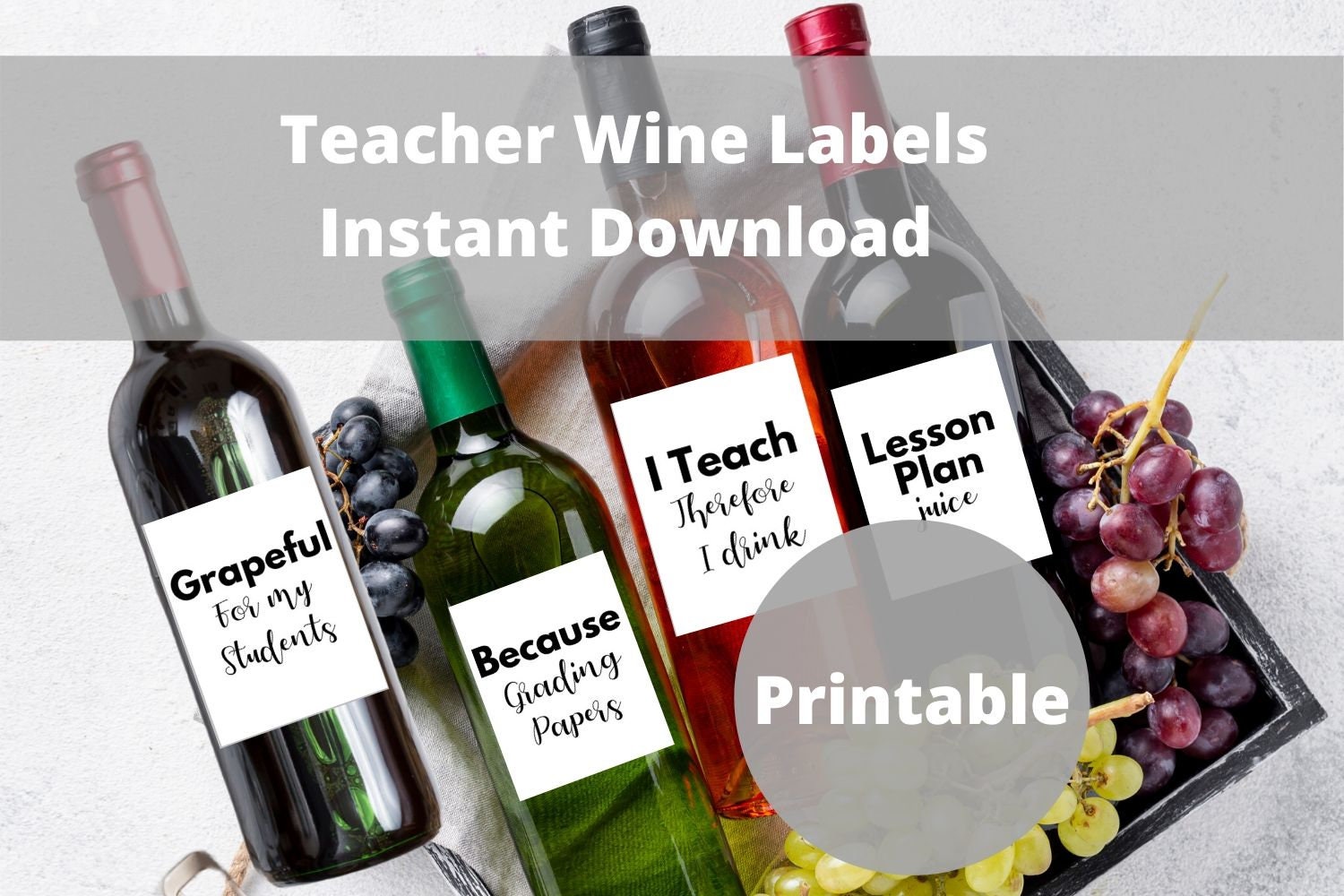 Teacher Wine Label Printable, Funny Teacher Social Distancing ...