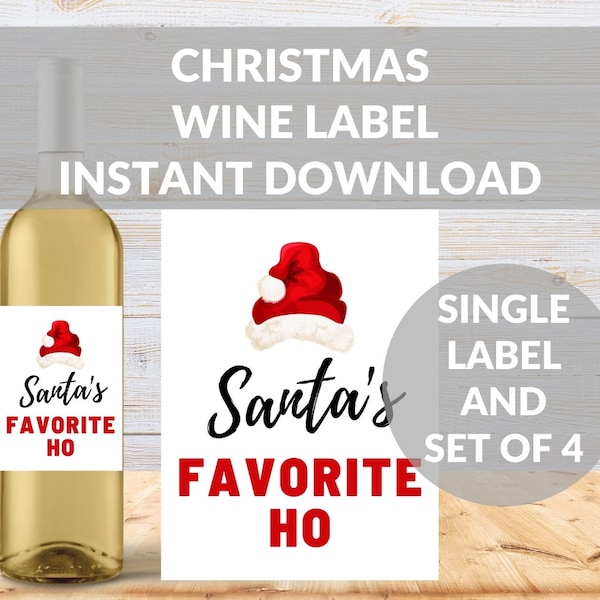Santa Wine Bottle - Etsy
