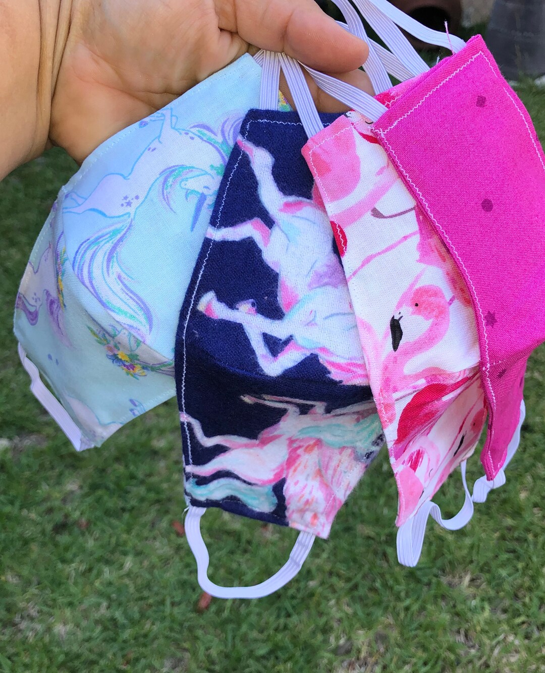 100% Cotton Double Layers Masks - Etsy