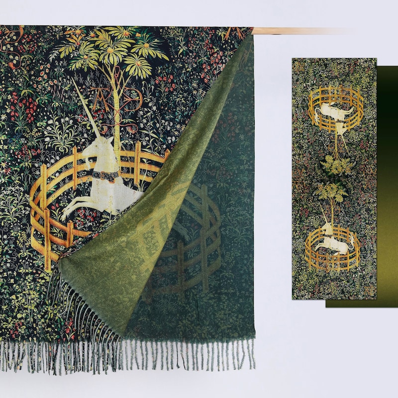 Silk Unicorn Scarves - Etsy