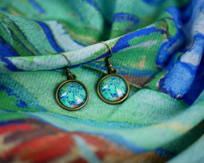 Fine Art Van Gogh's Blue Green Reversible - Etsy