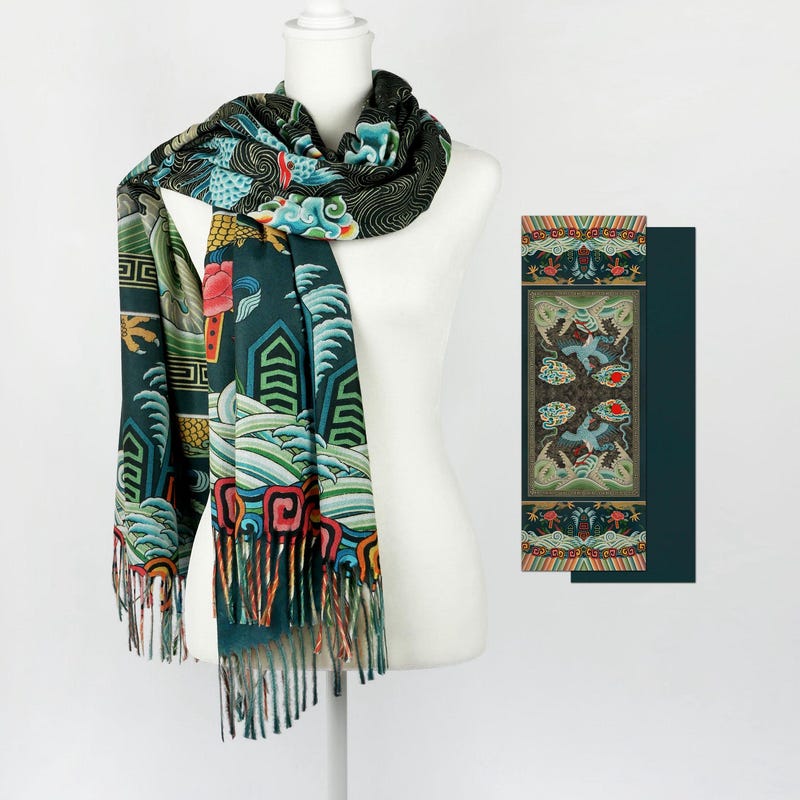 Dragon Scarf - Etsy