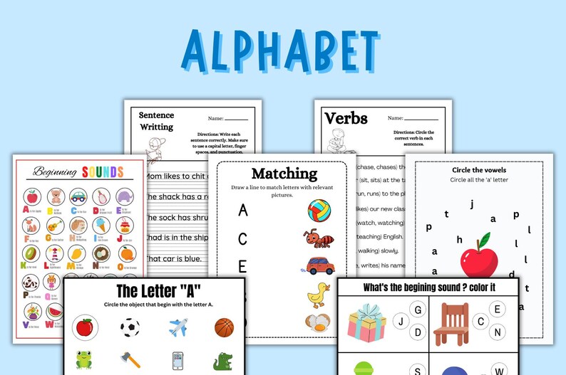 Preschool, Pre-k & Kindergarten Mega Bundle | 3000 Pages of Printable ...