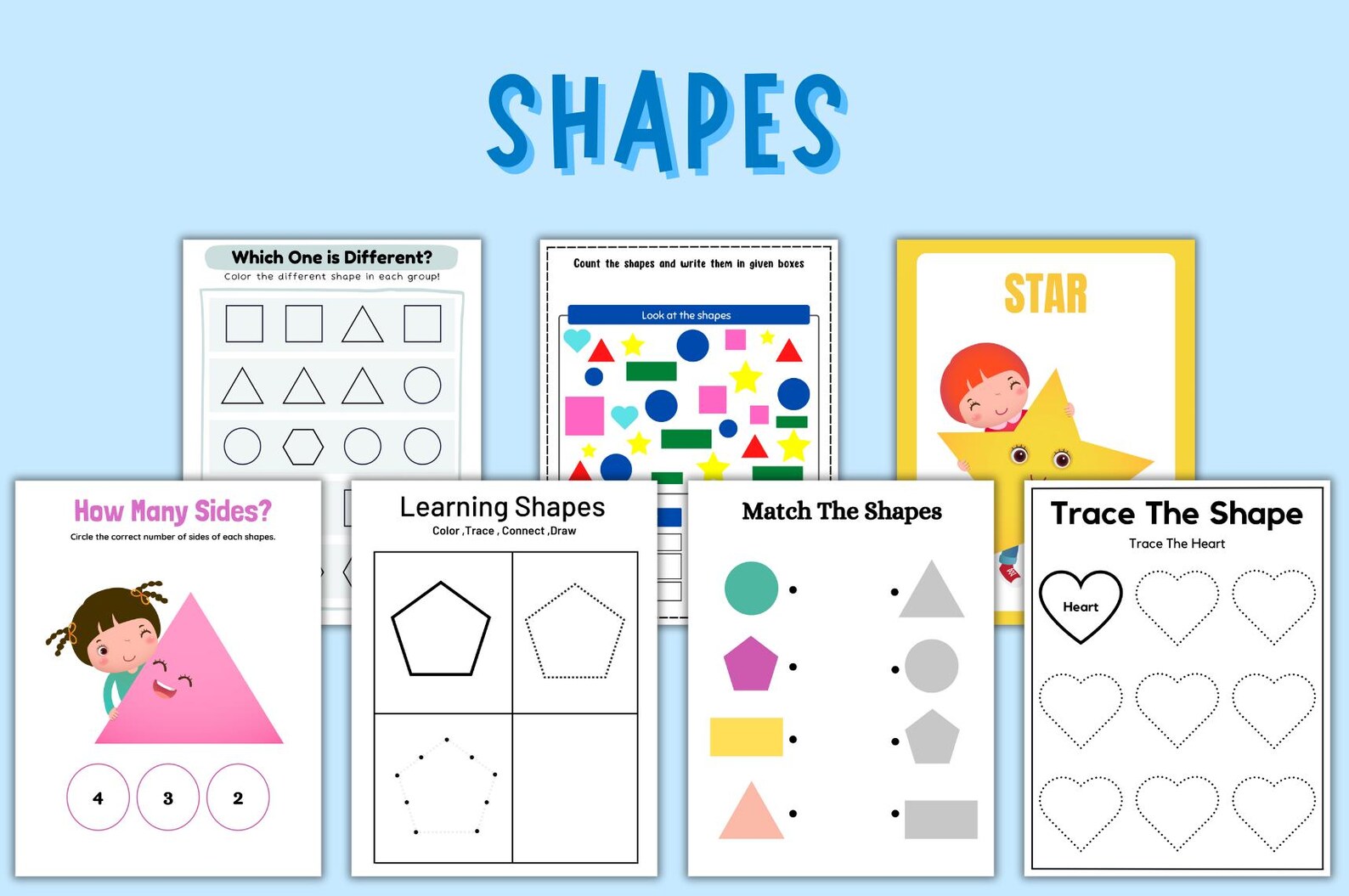 Preschool, Pre-k & Kindergarten Mega Bundle | 3000 Pages of Printable ...