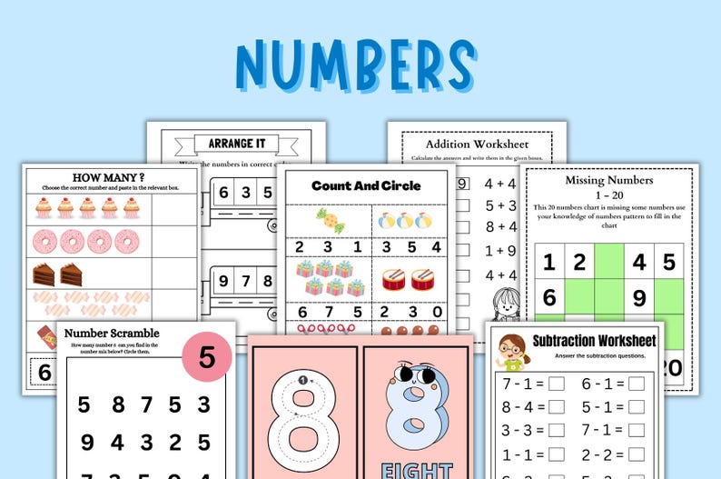 Preschool, Pre-k & Kindergarten Mega Bundle | 3000 Pages of Printable ...