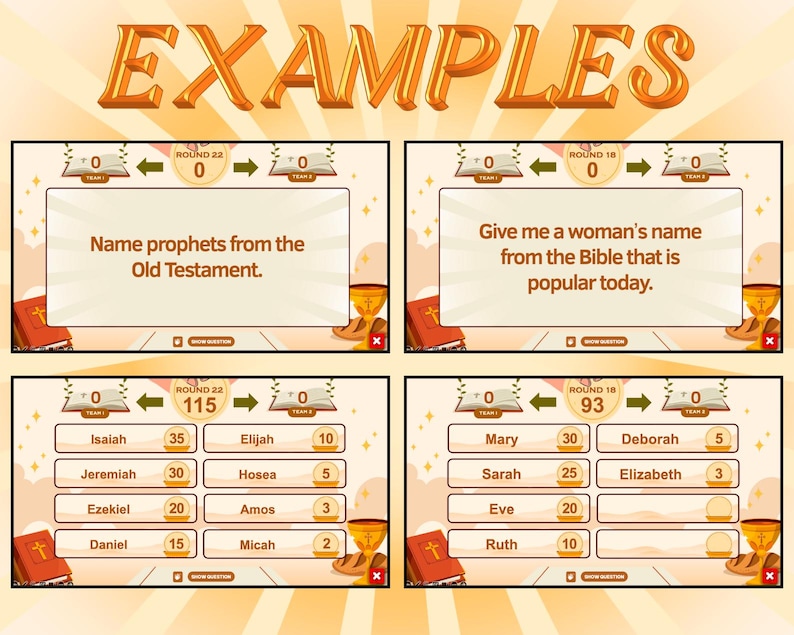 Bible Trivia Game- Fun & Interactive Bible Quiz for Families | Bible ...