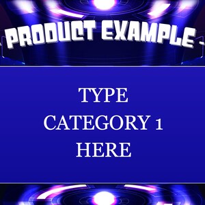 Customizable Jeopardy Powerpoint Template Host Your Own Game Show ...