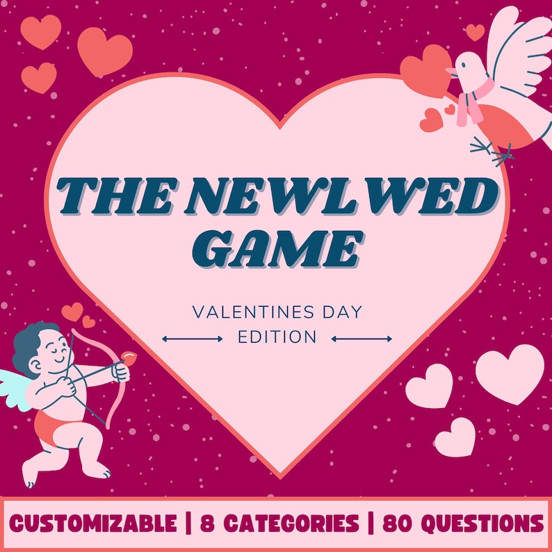 Newlywed Game- the Ultimate Partner Quiz | Date Night Game | Couple ...