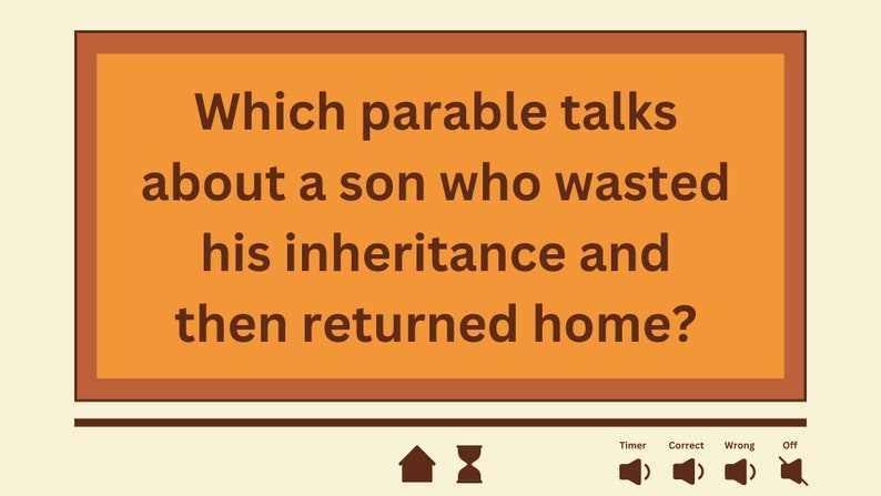 Bible Jeopardy Powerpoint Template Vol 1. | Host Your Own Game Show ...