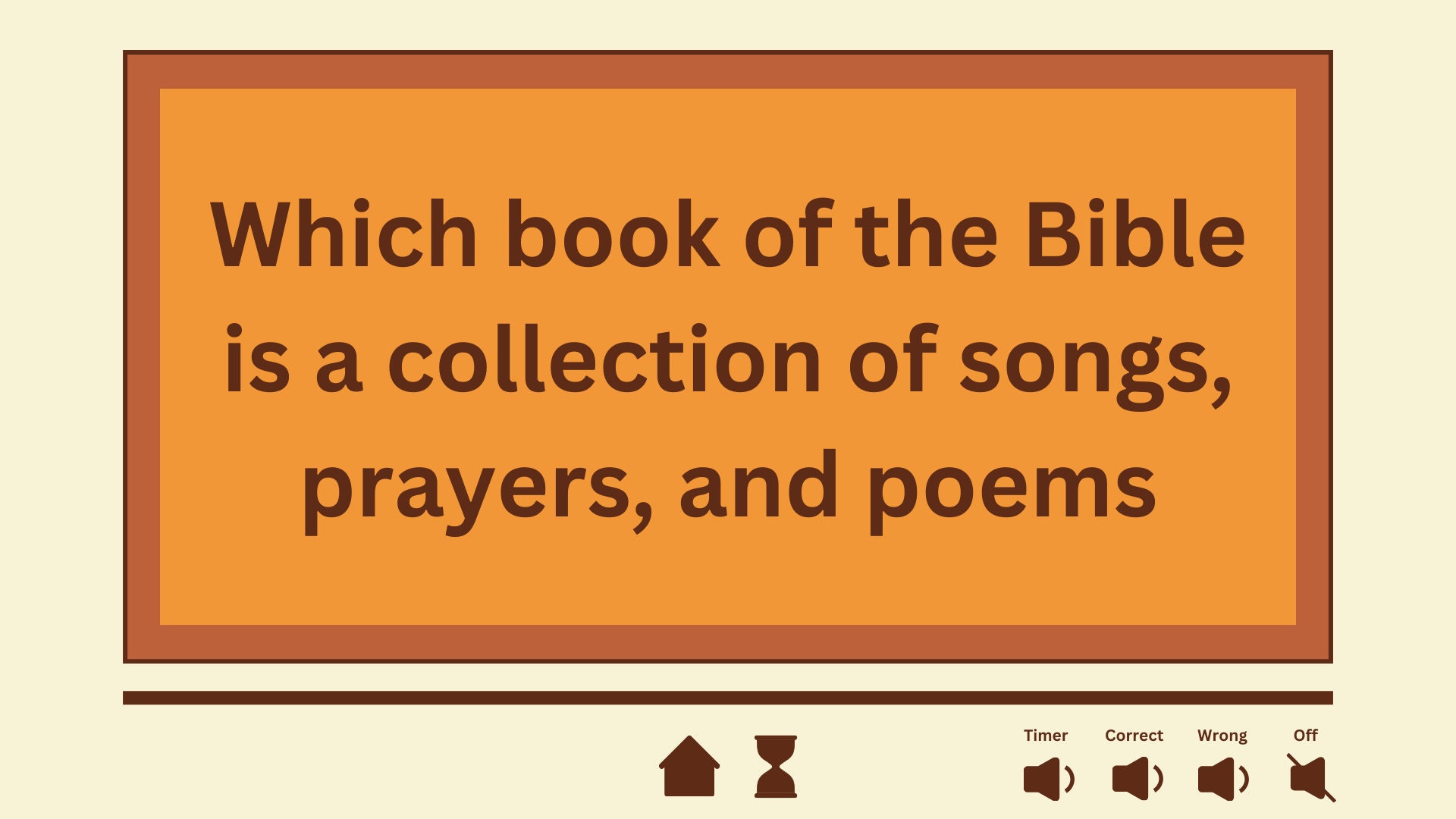 Bible Jeoprody Powerpoint Template Vol 2. | Host Your Own Game Show ...