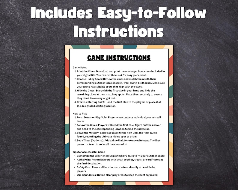 Ultimate Indoor Scavenger Hunt Game for Teens and Tweens - Fun ...