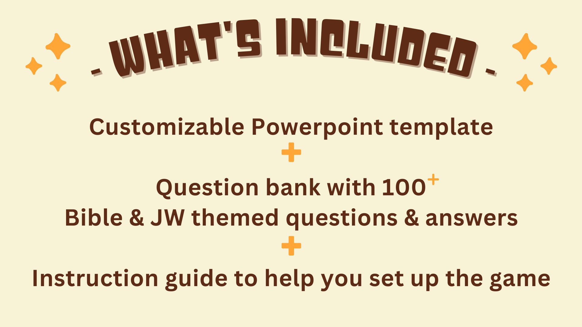 JW Jeoprody Powerpoint Template | Host Your Own Game Show | JW Games ...