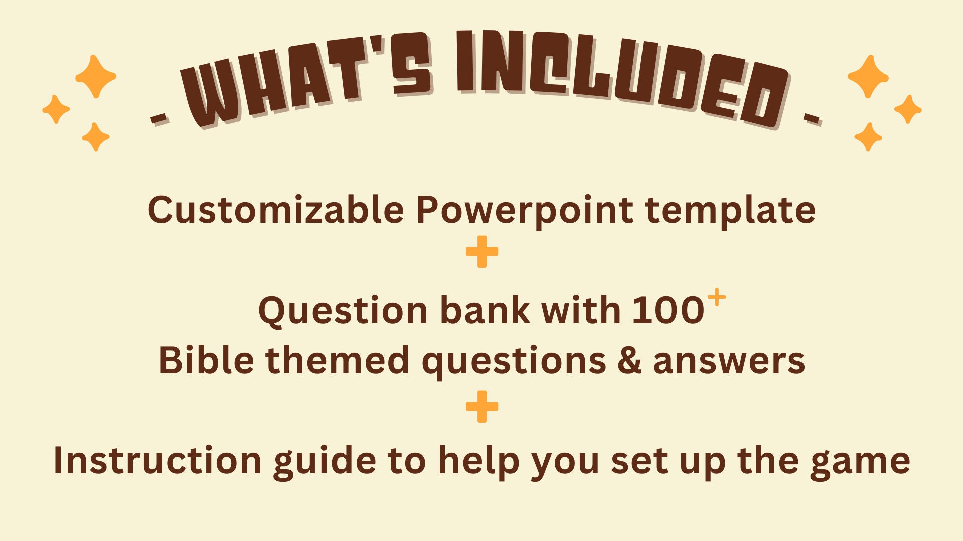 Bible Jeoprody Powerpoint Template Vol 2. | Host Your Own Game Show ...
