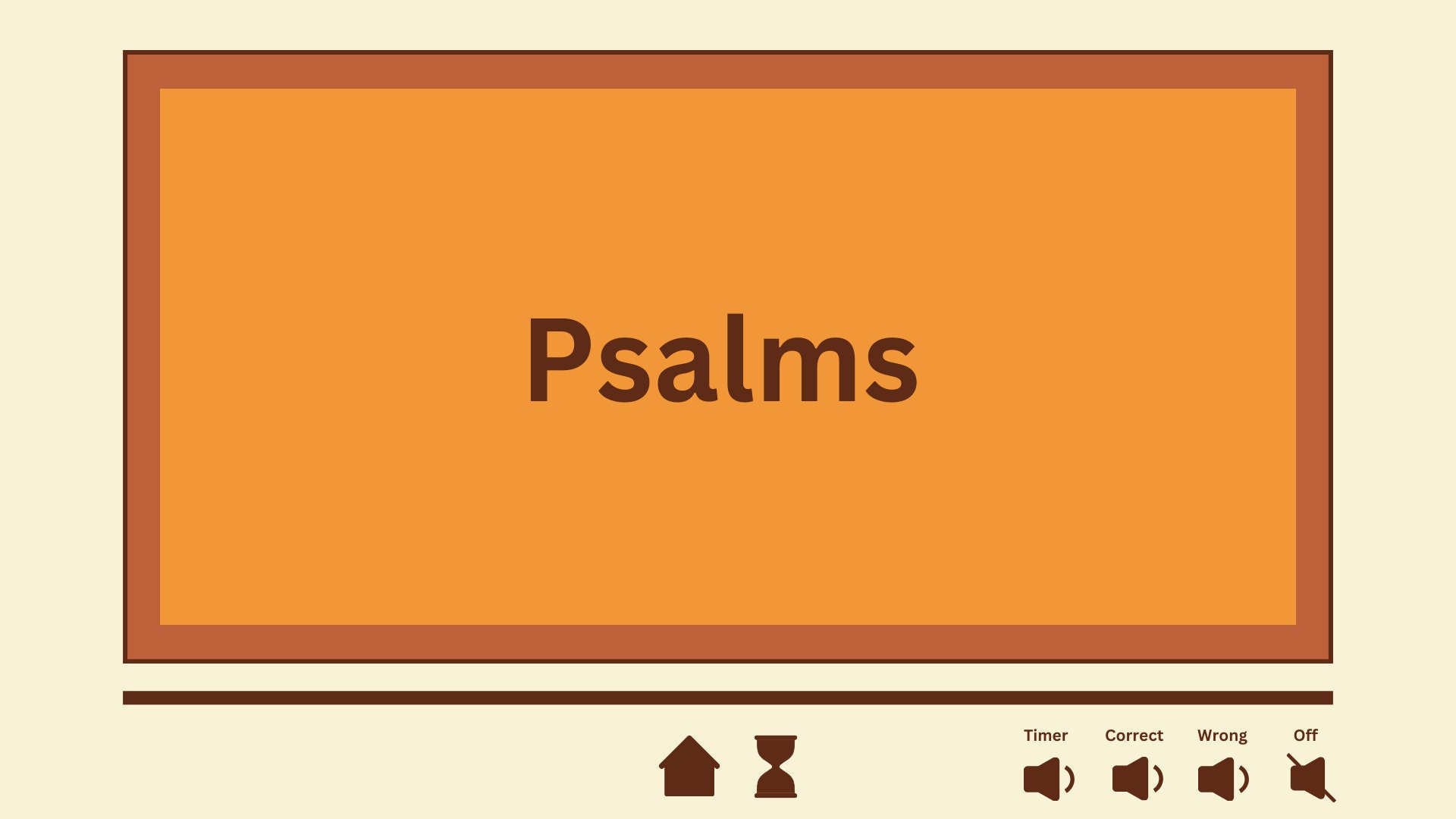 Bible Jeoprody Powerpoint Template Vol 2. Host Your Own Game Show ...