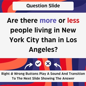 More or Less Trivia Game | Powerpoint Game | Pub Quiz | Bar Trivia ...