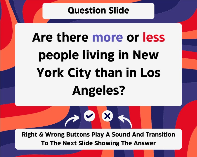 More or Less Trivia Game | Powerpoint Game | Pub Quiz | Bar Trivia ...