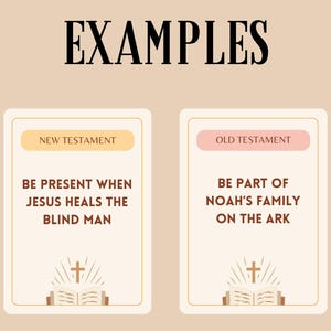 Bible-themed Would You Rather Game | Old Testament Vs. New Testament ...