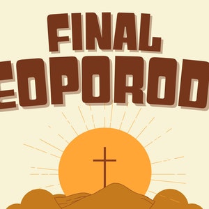 Bible Jeopardy Powerpoint Template Vol 1. | Host Your Own Game Show ...