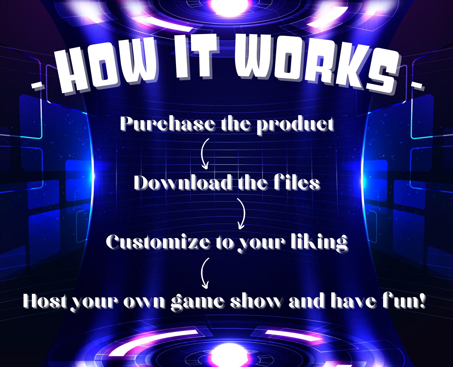 Customizable Jeopardy Powerpoint Template Host Your Own Game Show ...