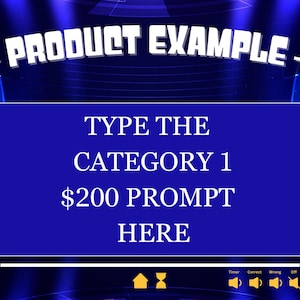 Customizable Jeopardy Powerpoint Template | Host Your Own Game Show ...