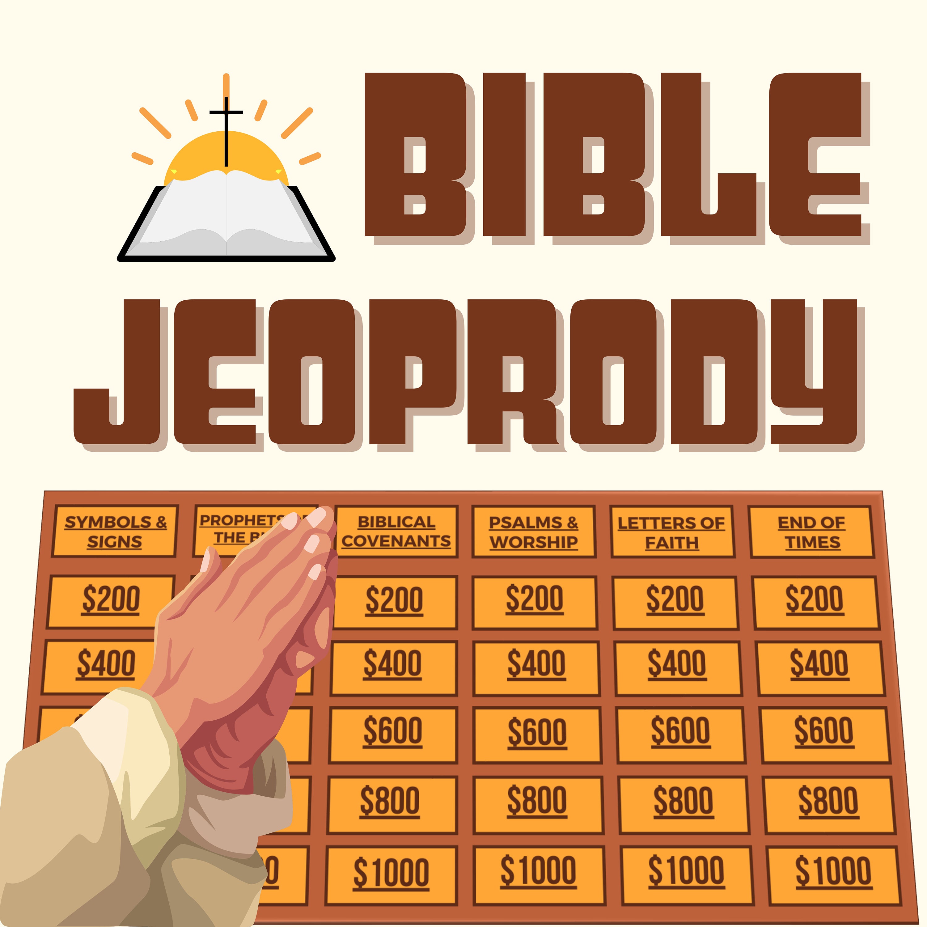 Bible Jeoprody Powerpoint Template Vol 2. | Host Your Own Game Show ...