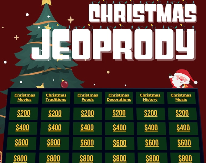 Ultimate Christmas Jeopardy Powerpoint Template- Updated 2024 ...