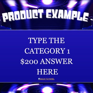 Customizable Jeopardy Powerpoint Template Host Your Own Game Show ...