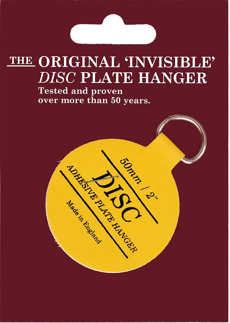 PLATE HANGER - Invisible Adhesive DISC | Select Your Mm Size - Etsy ...