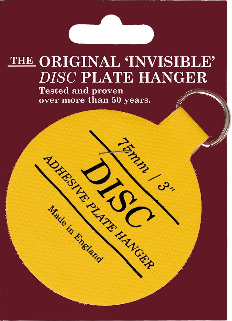 PLATE HANGER Invisible Adhesive DISC Select Your Mm Size - Etsy Australia