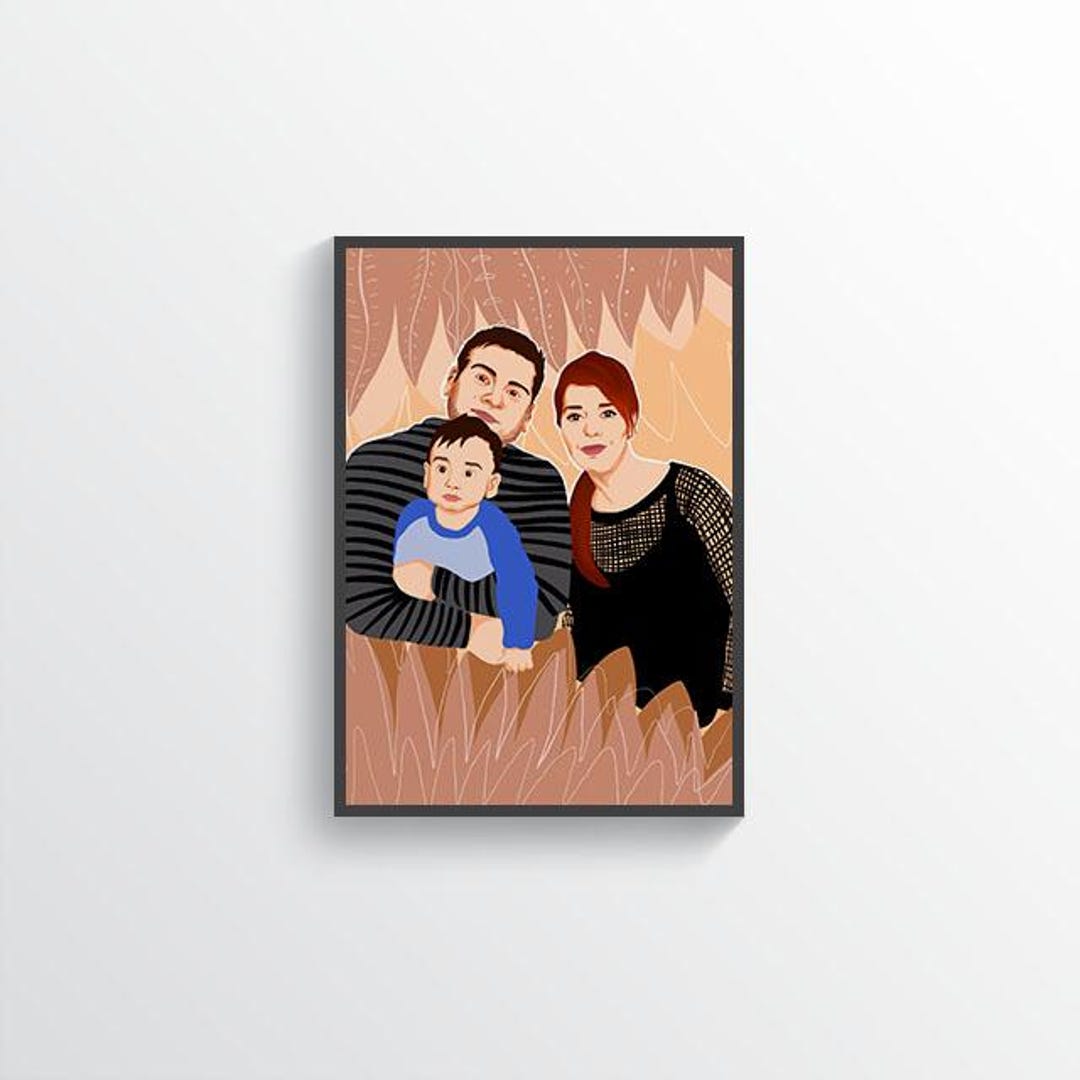 Custom Portrait Posters - Etsy