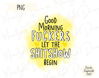 Let the Shitshow Begin Png - Etsy