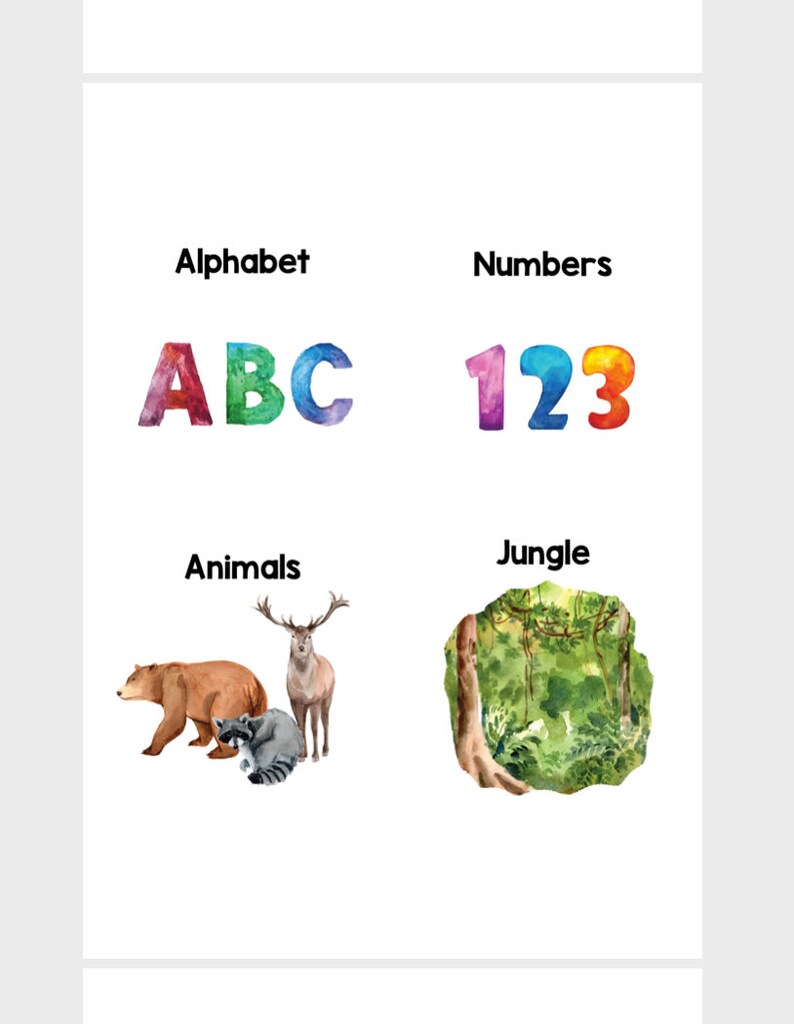 Watercolor Classroom Library Logos Signs Posters Genres - Etsy