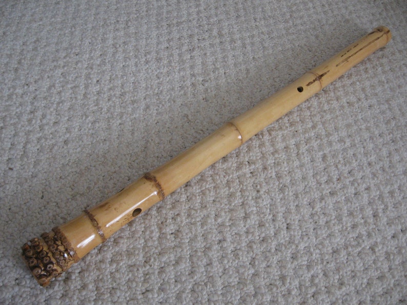 New 7 Holes Traditional Dongxiao D/G Key U-shape Mouthpiece Bamboo ...