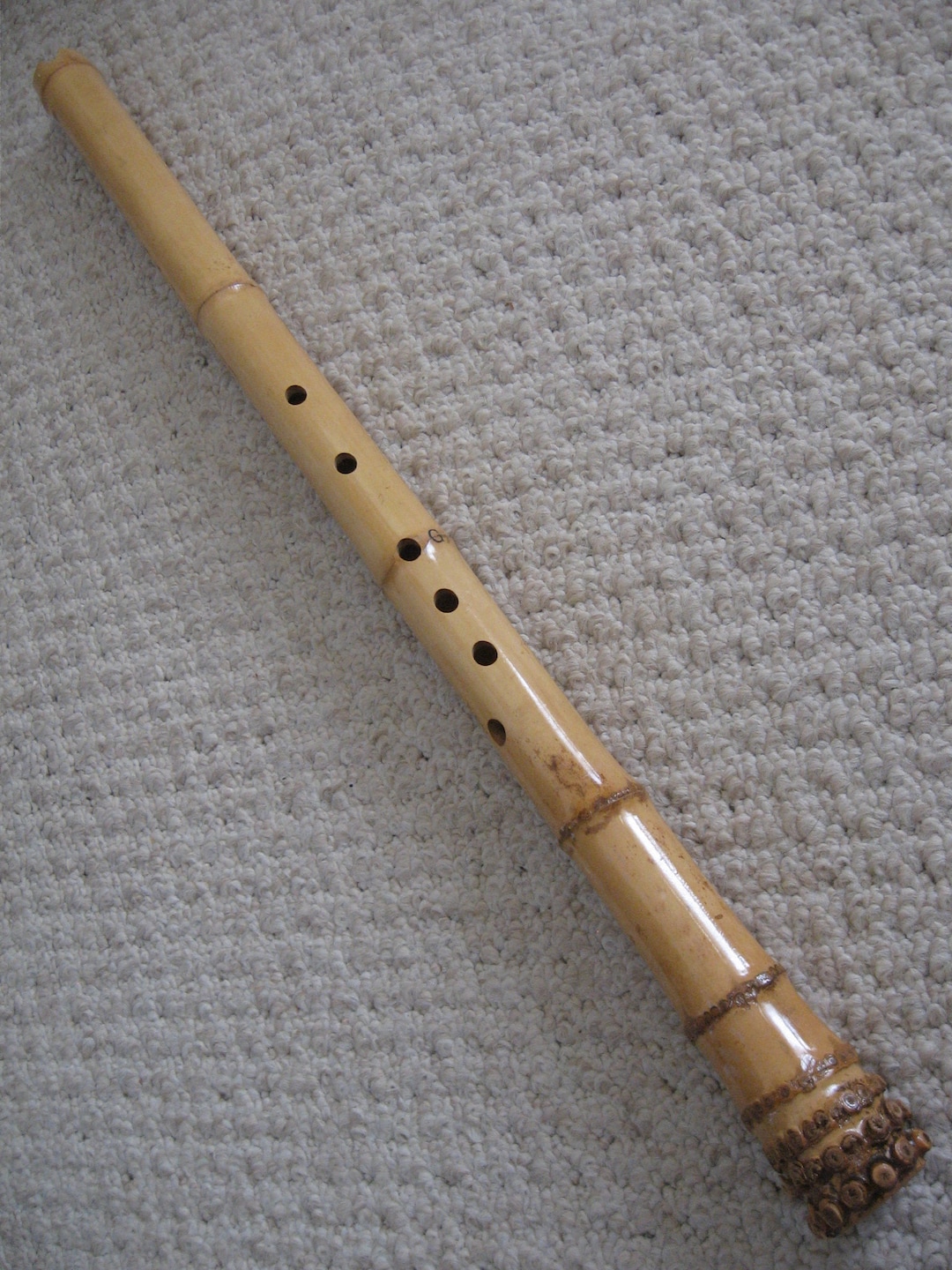 New 7 Holes Traditional Dongxiao D/G Key U-shape Mouthpiece Bamboo ...